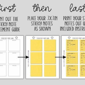 Printable Special Education Sticky Notes, IEP Meeting Prep, Behavior ...