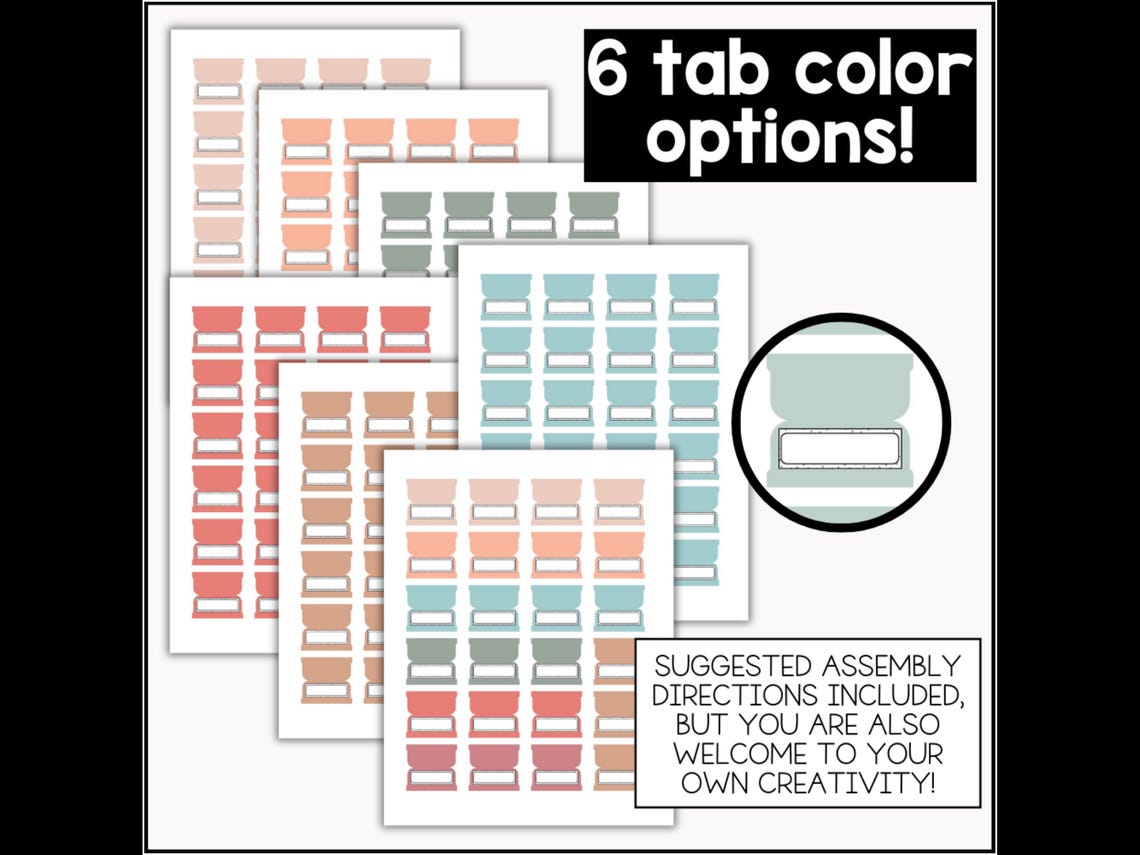 Editable Self Contained Special Education Planner, Editable Boho ...