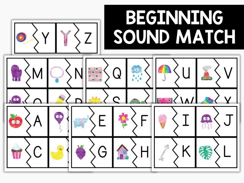 Phonics Activities, Beginning Letter Sound Games, Kindergarten Letter ...