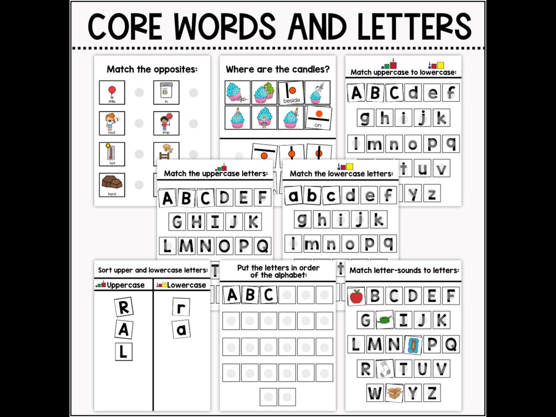 Morning Warm-up Binder, Morning Meeting Binder, Special Education ...