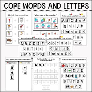 Morning Warm-up Binder, Morning Meeting Binder, Special Education ...