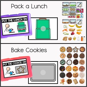 Errorless Task Boxes, Core Word Put Activities, Interactive Fine Motor ...