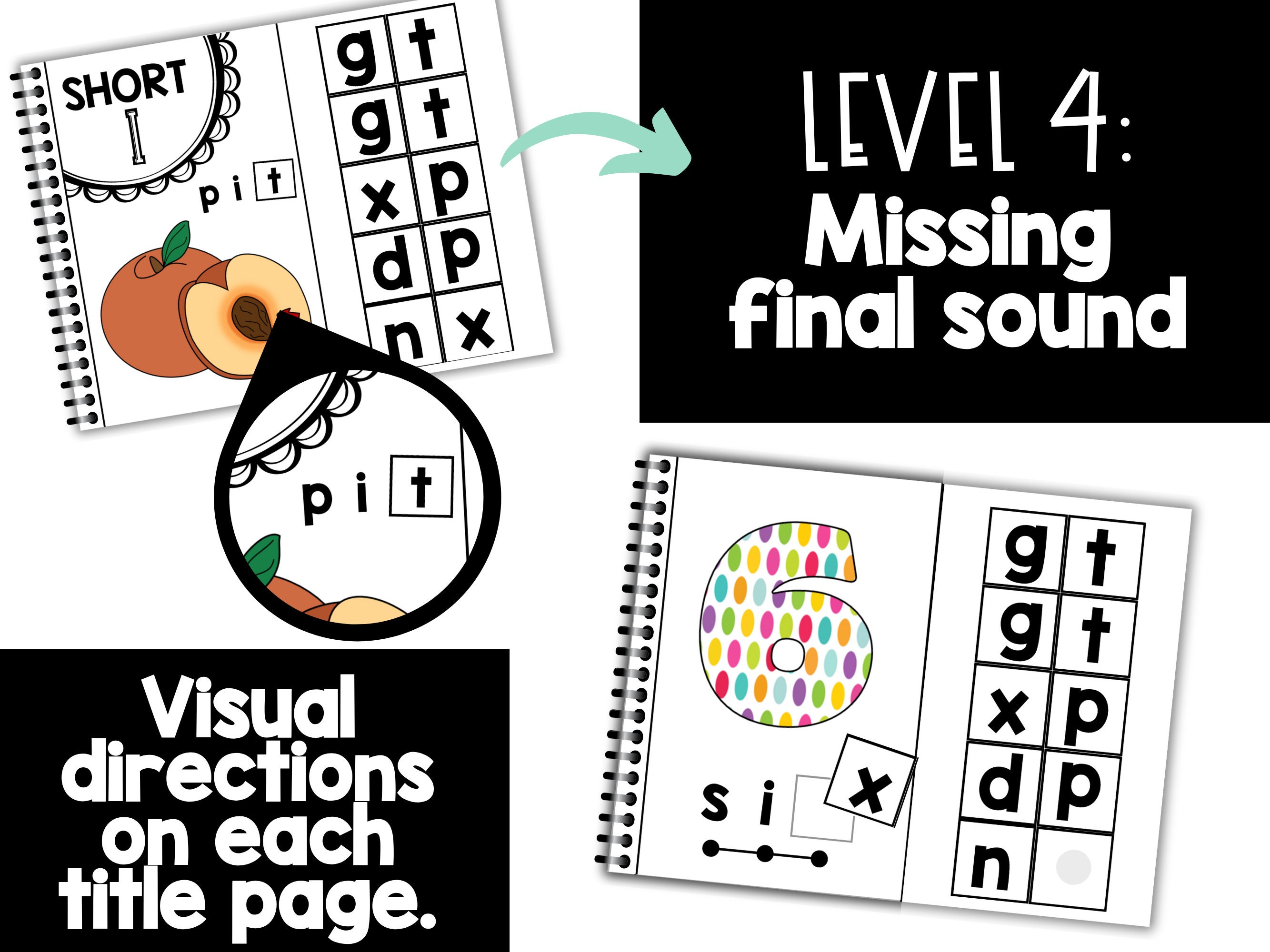 Short I Adapted Books, CVC Adapted Books, Special Education Skill ...