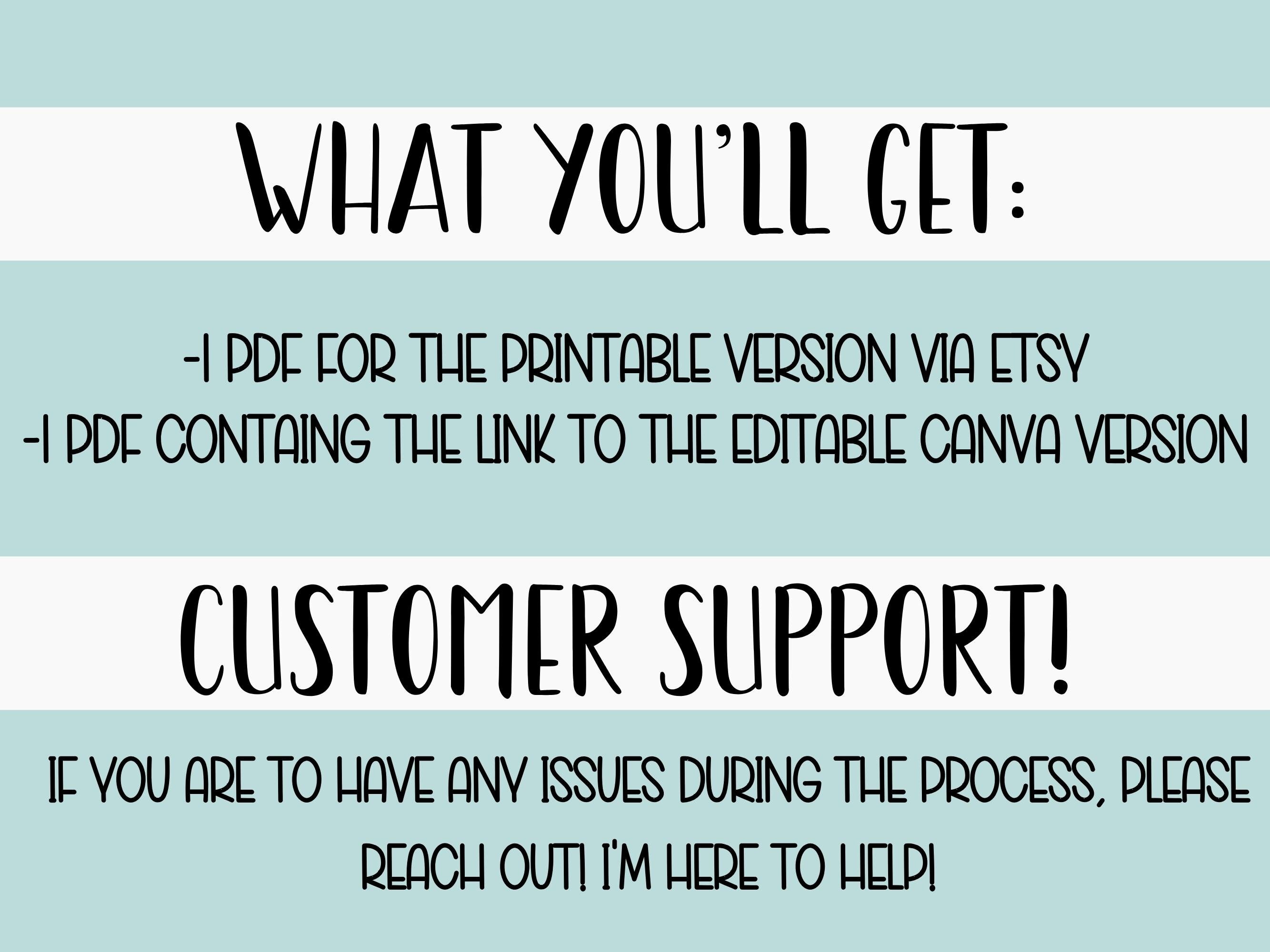 Editable IEP Meeting Planner Templates, Canva Templates, Printable ...