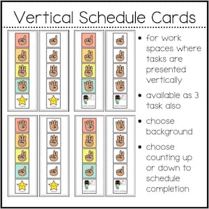 Independent Work Station Setup Visuals, Special Education Classroom ...