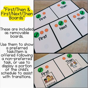 Visual Communication Book for Non-verbal, Choice Board Binder, Visual ...