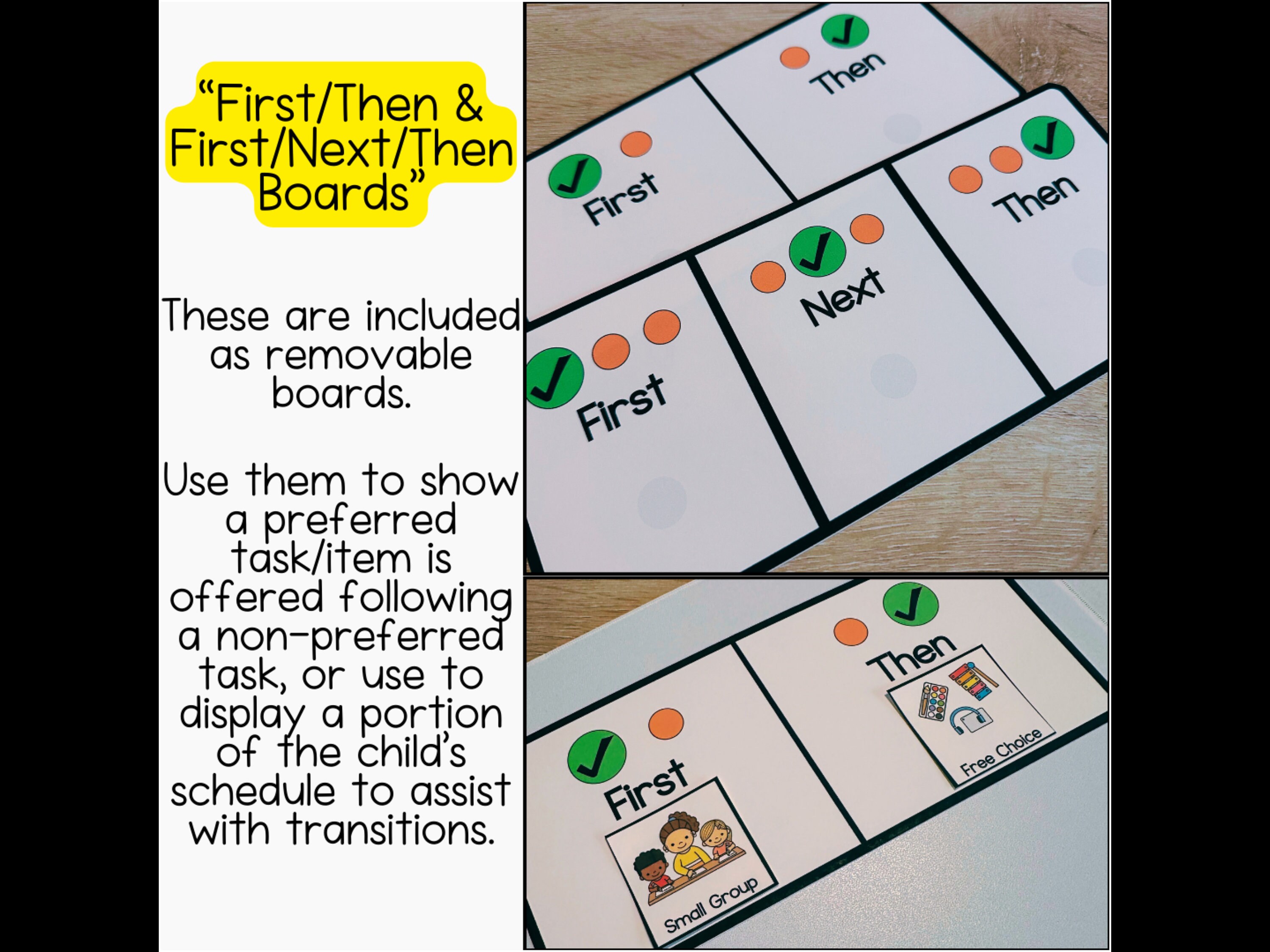 Visual Communication Book for Non-verbal, Choice Board Binder, Visual ...