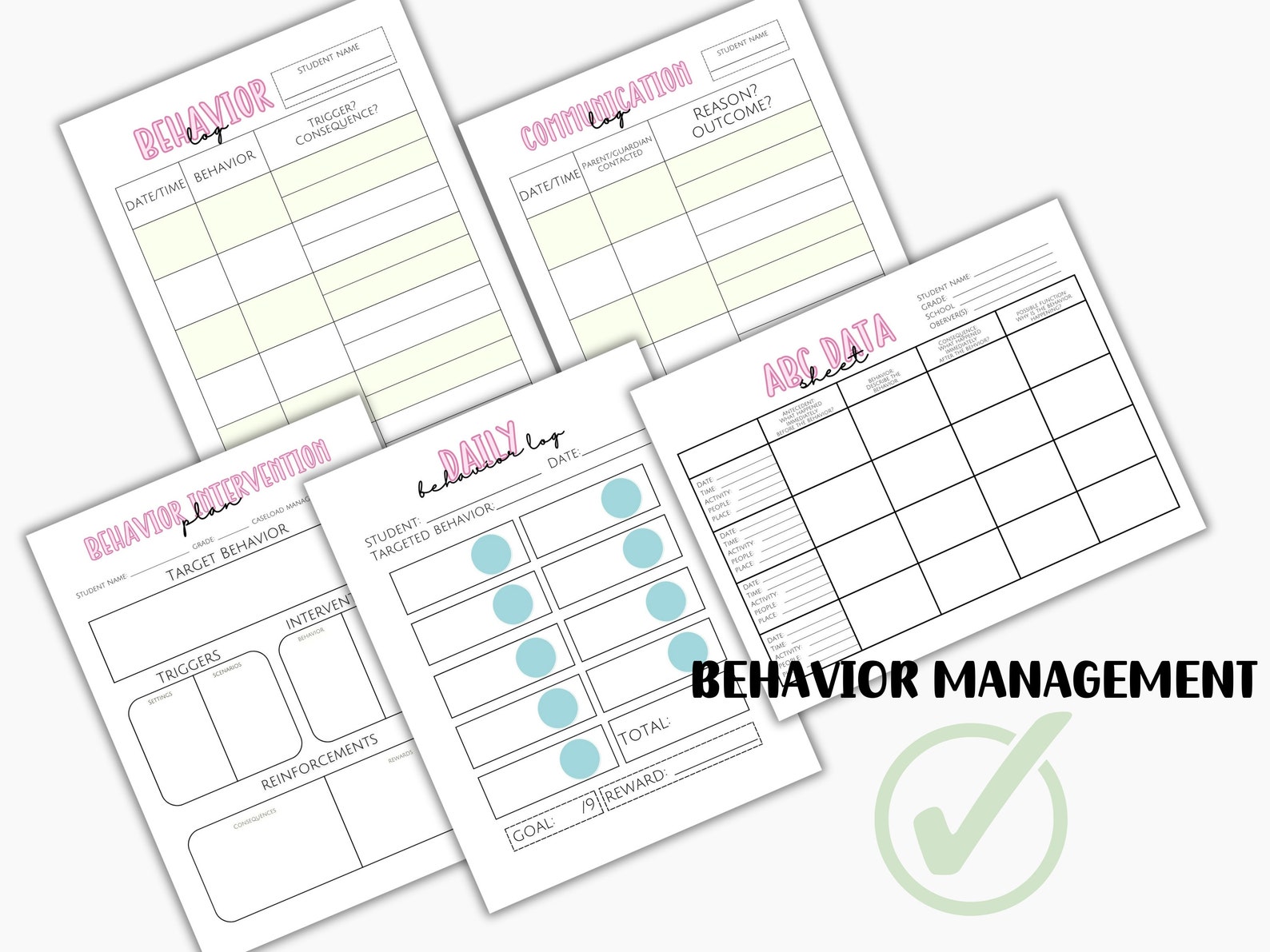 Editable Special Education Planner Binder, Caseload Canva Templates ...