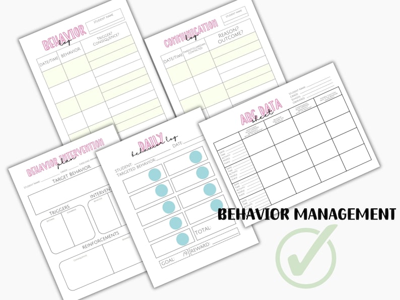 Editable Special Education Planner Binder, Caseload Canva Templates ...
