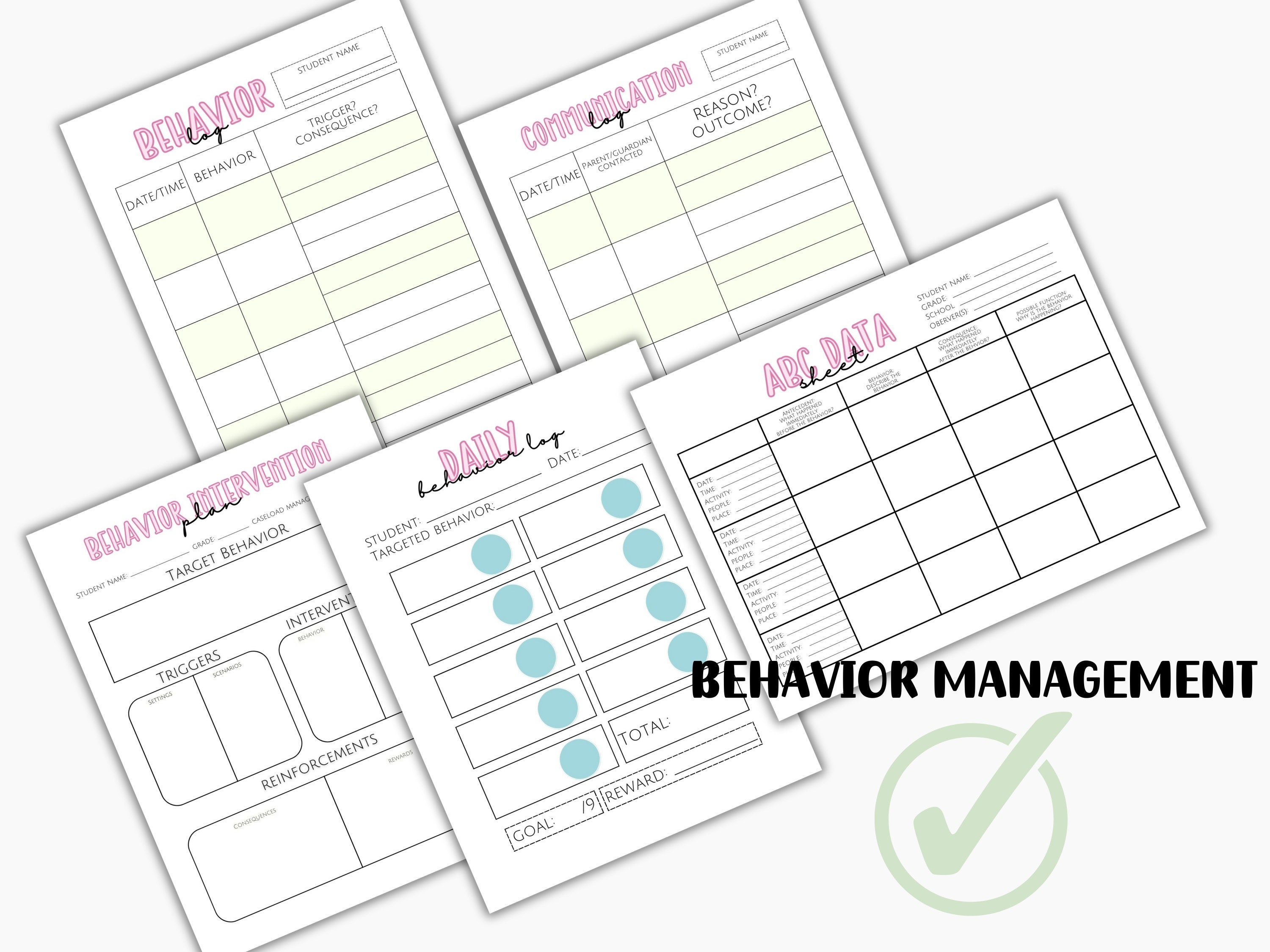 Editable Special Education Planner Binder, Caseload Canva Templates ...