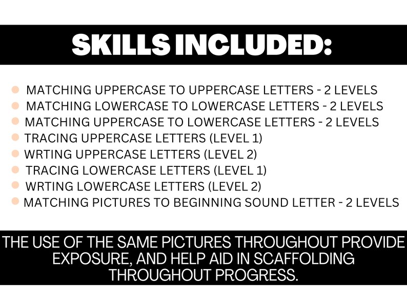 Letter Recognition Special Education Task Boxes, Reading Assessments ...