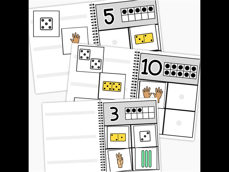 ERRORLESS Number Quantity Matching Adapted Book, Activities for Special ...