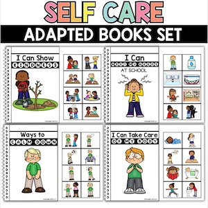Self Care Adapted Books, Life Skills Special Education Resources ...
