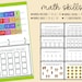Basic Skills Busy Binder, Printable Kindergarten Busy Book, Basic ...