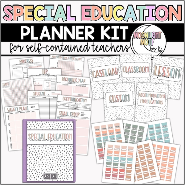 IEP Skills Binder, Printable IEP Goal Assessments, Basic Skills ...