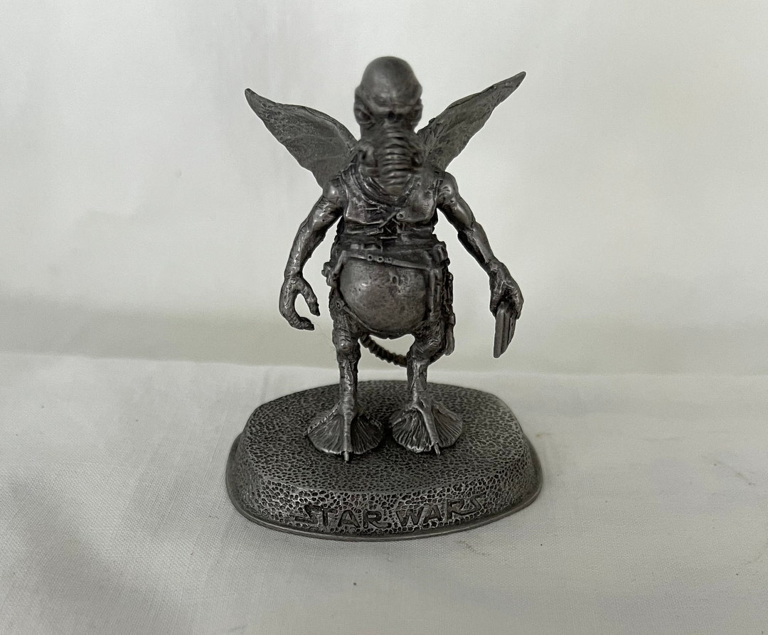Star Wars "watto" Vintage Pewter Figurine - Etsy