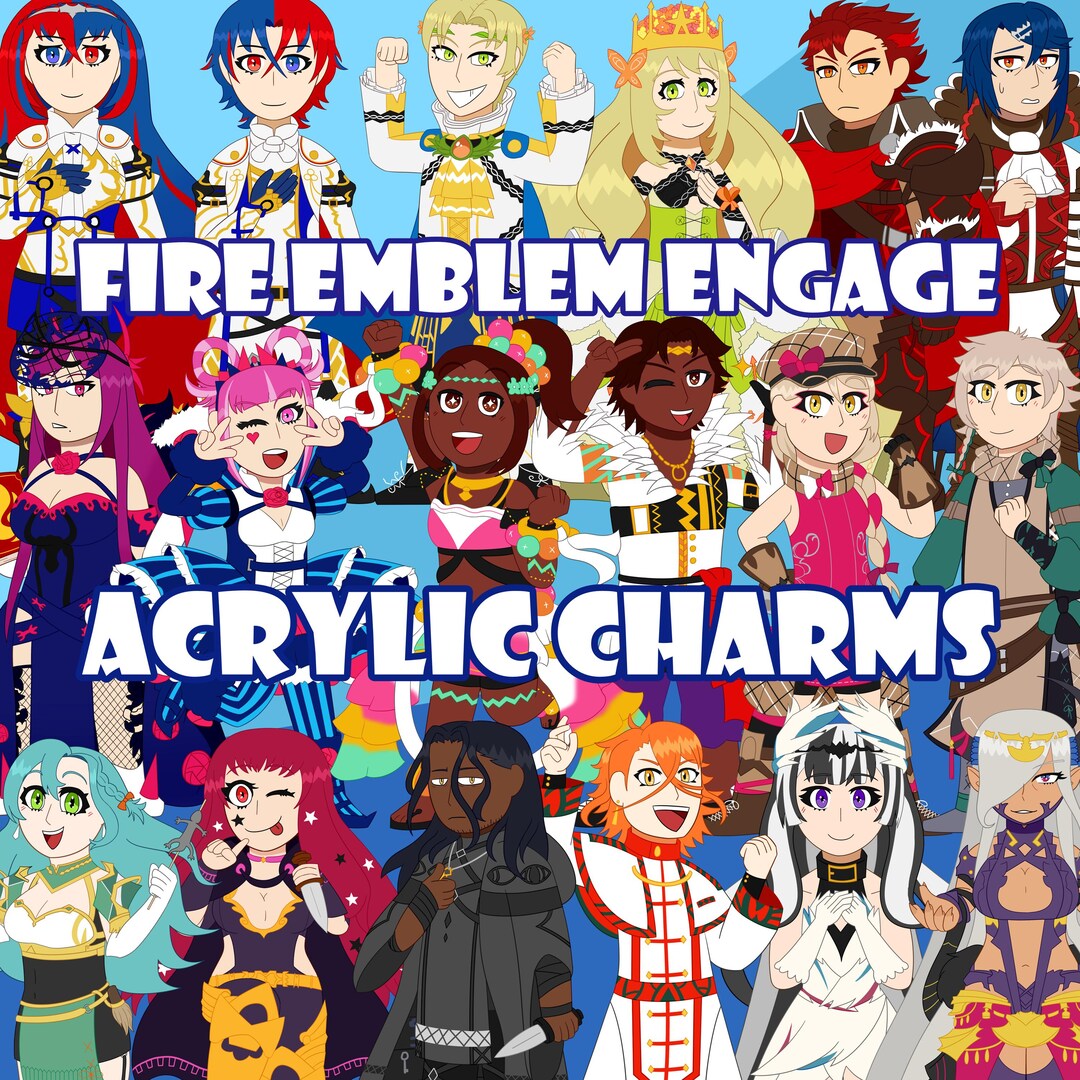 Fire Emblem Engage Acrylic Charms - Etsy