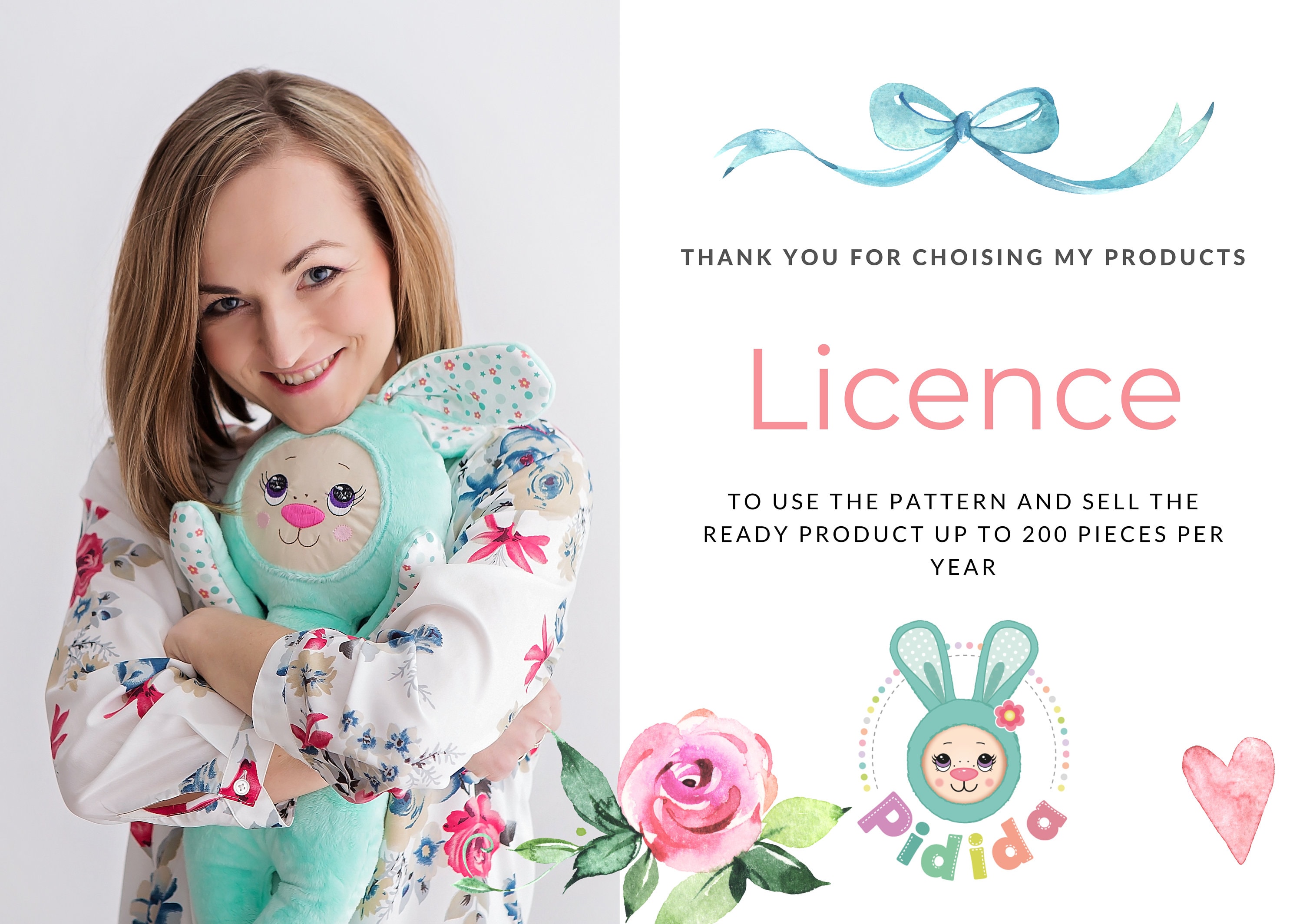 ITH Panda Bear Stuffie Softie Pattern, Seal Sewing Pattern up to 6 ...