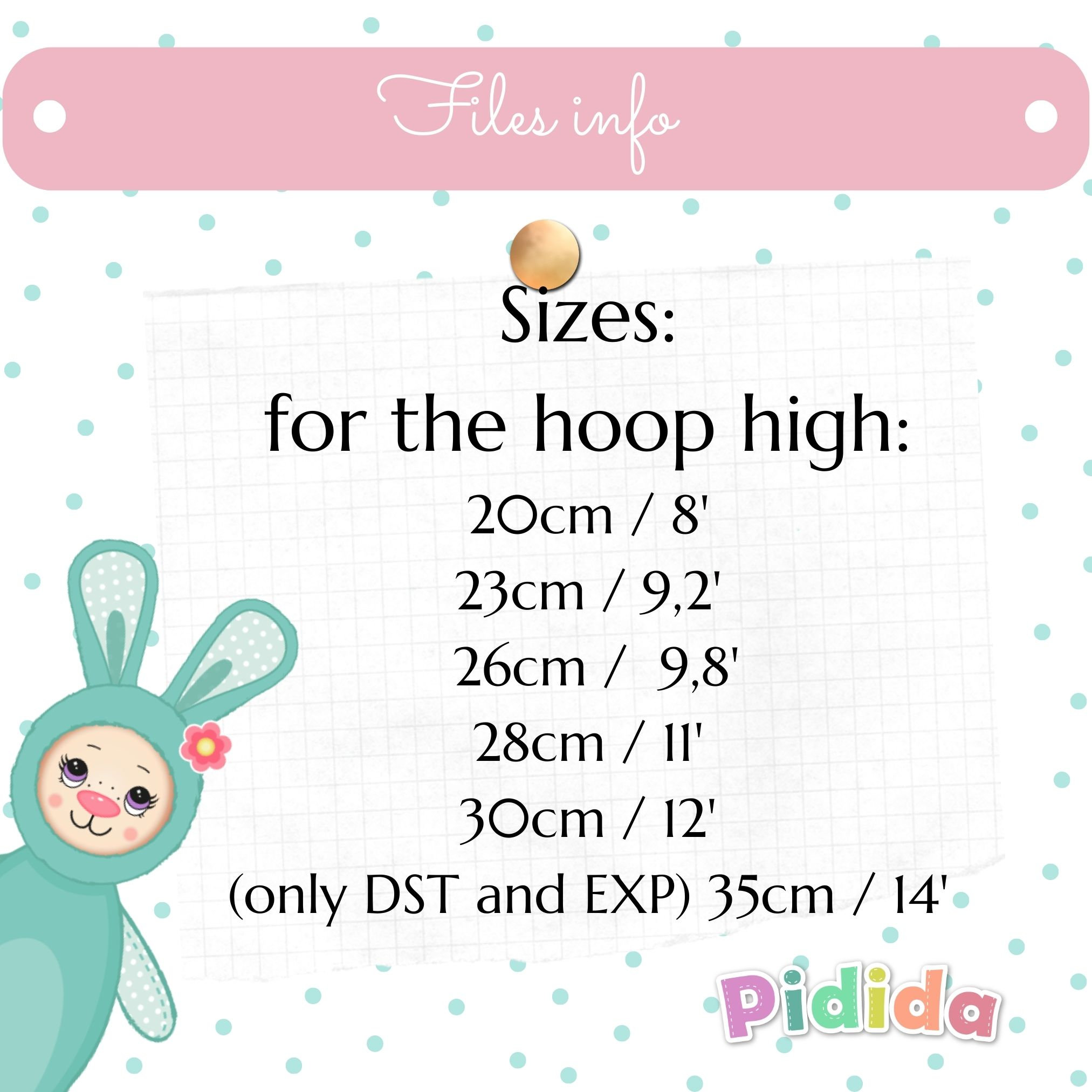 ITH Bunny Long Legged Toy Stuffie Softie Pattern 2 in 1, Machine ...