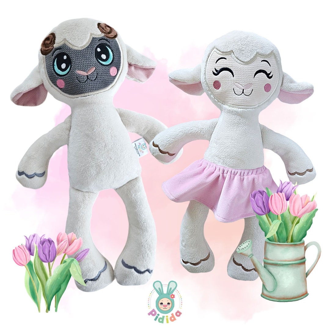 ITH Lamb and Aries Long Legged Toy Stuffie Softie Pattern 2 in 1 ...