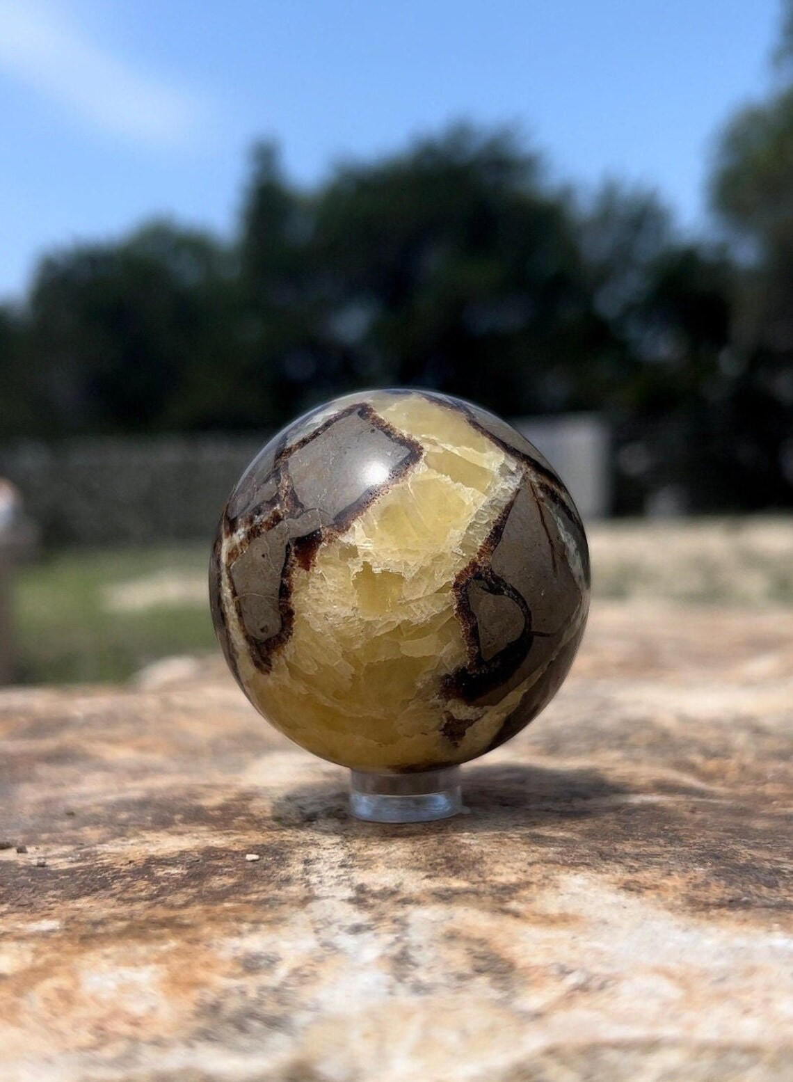 Septarian Spheres: Grounding Stone, Root Chakra - Etsy