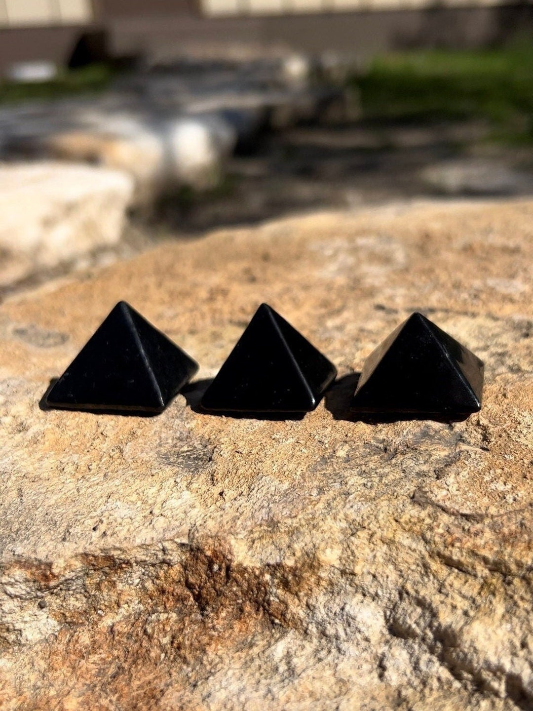 Shungite Pyramids - Etsy