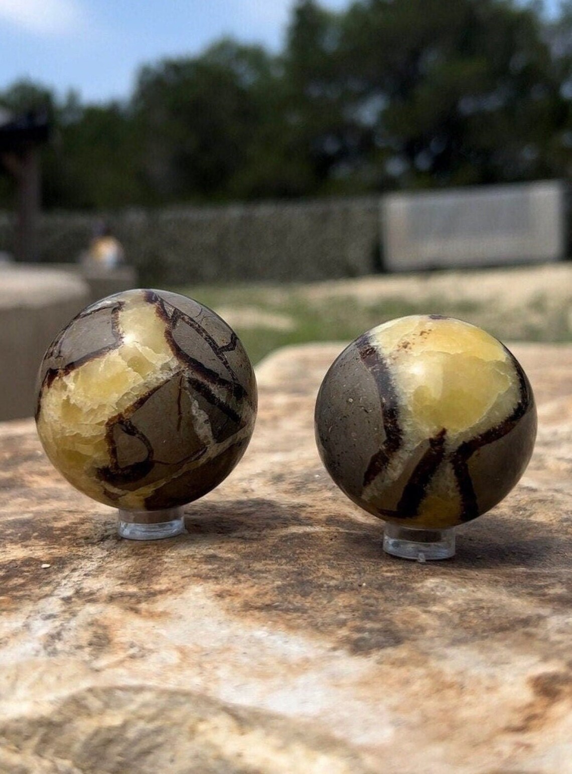 Septarian Spheres: Grounding Stone, Root Chakra - Etsy