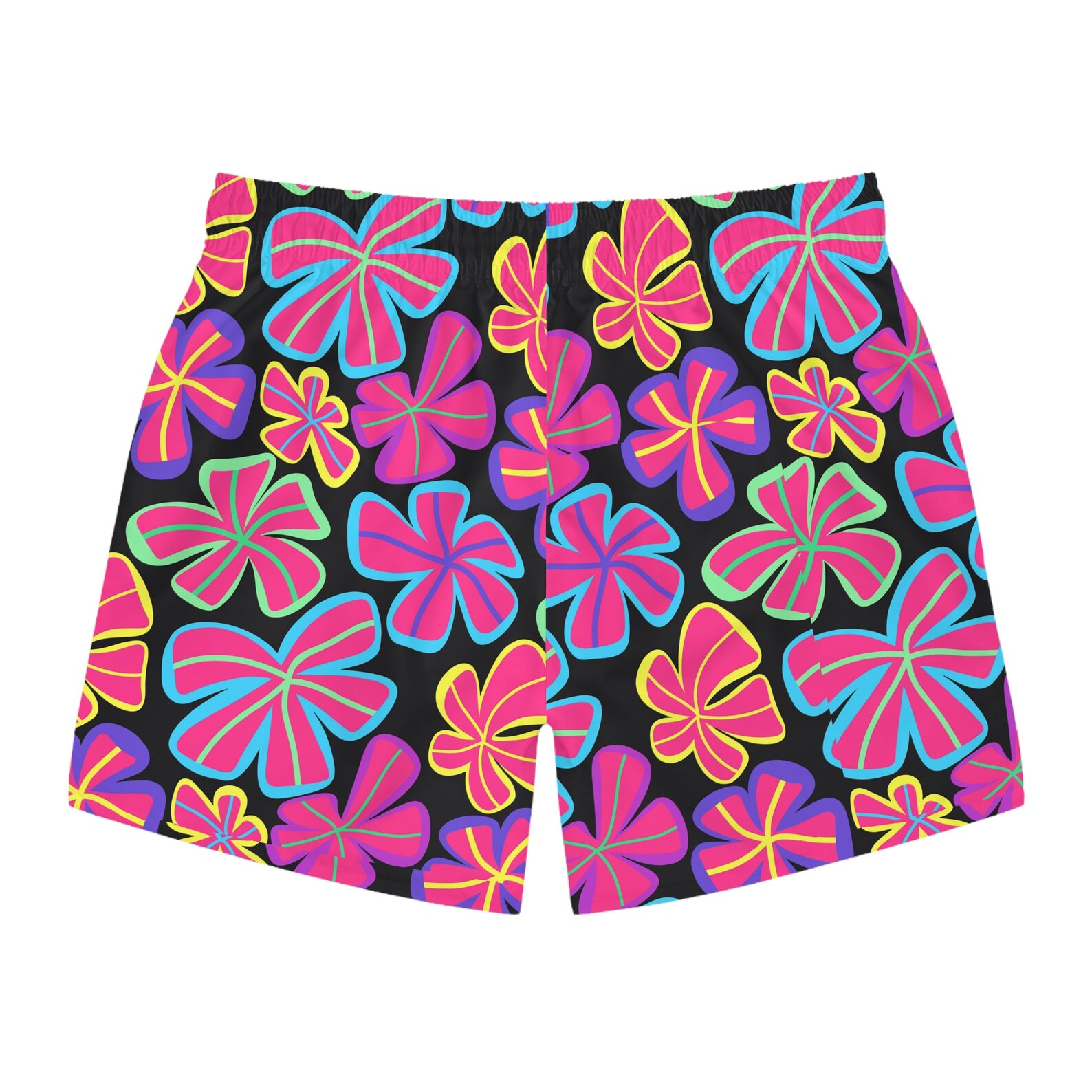 Fun Colorful Tropical Men's Swim Trunks (AOP) - Etsy
