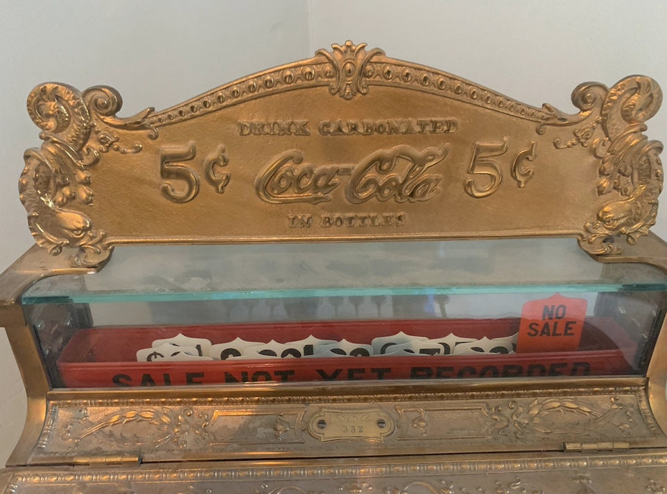Antique Special Edition Coca Cola National Cash Register Model 332 - Etsy