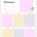 Colorful Digital/printable Weekly Planner Pages Bundle 29 Pages - Etsy
