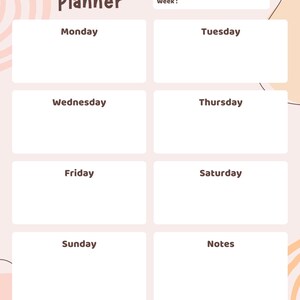 Colorful Digital/printable Weekly Planner Pages Bundle 29 Pages - Etsy