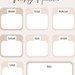 Pink Digital/printable Weekly Planner Pages Bundle 19 Sheets - Etsy