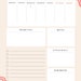 Pink Digital/printable Weekly Planner Pages Bundle 19 Sheets - Etsy