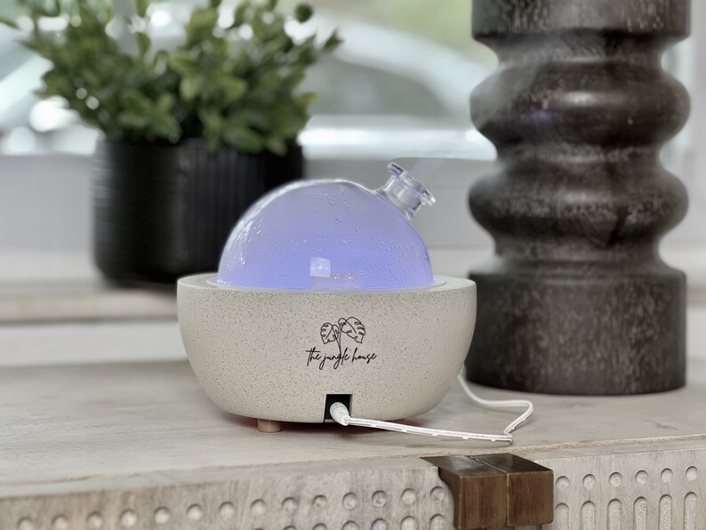 Essential Oil Diffuser Dome Diffuser Stone Concrete Aroma Diffuser ...