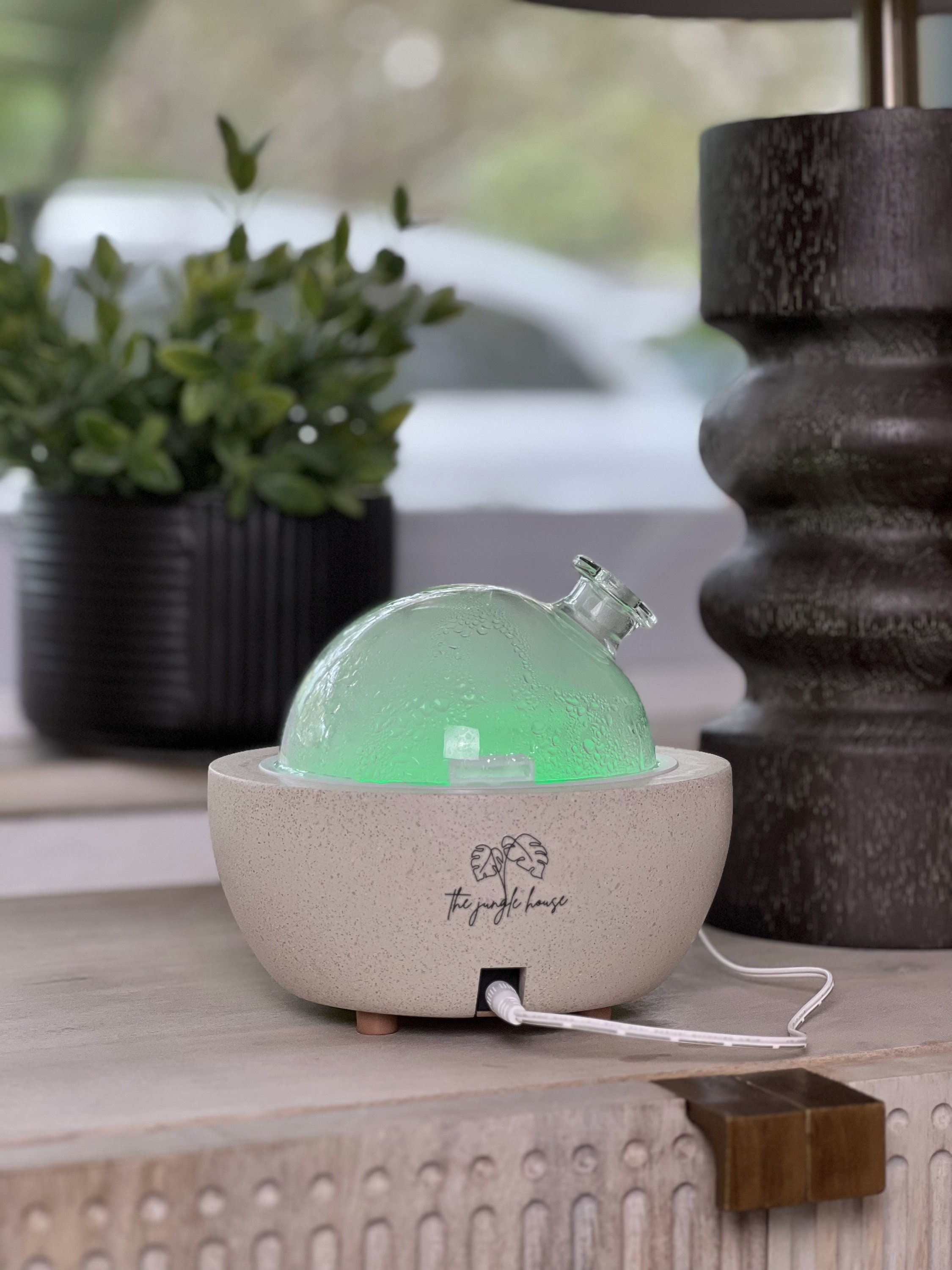 Essential Oil Diffuser Dome Diffuser Stone Concrete Aroma Diffuser ...