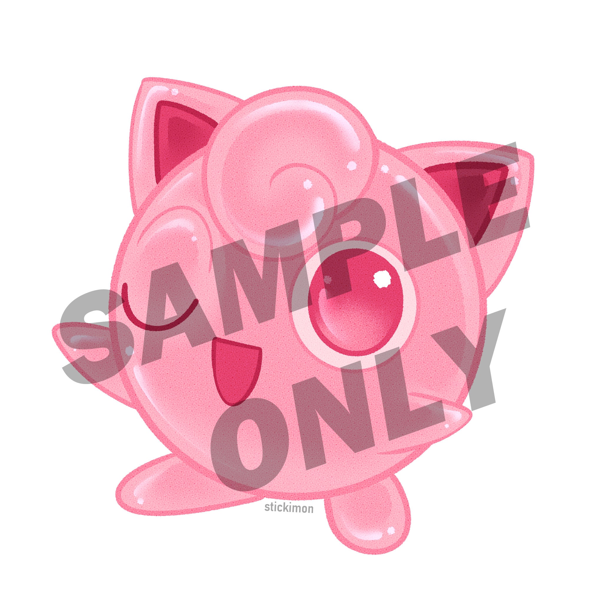 Pink Jinx Fairy Type gummy Stickers - Etsy