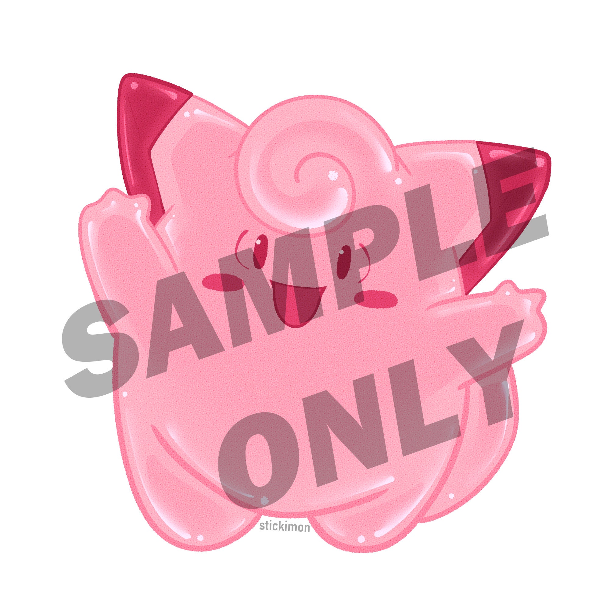 Pink Jinx Fairy Type gummy Stickers - Etsy