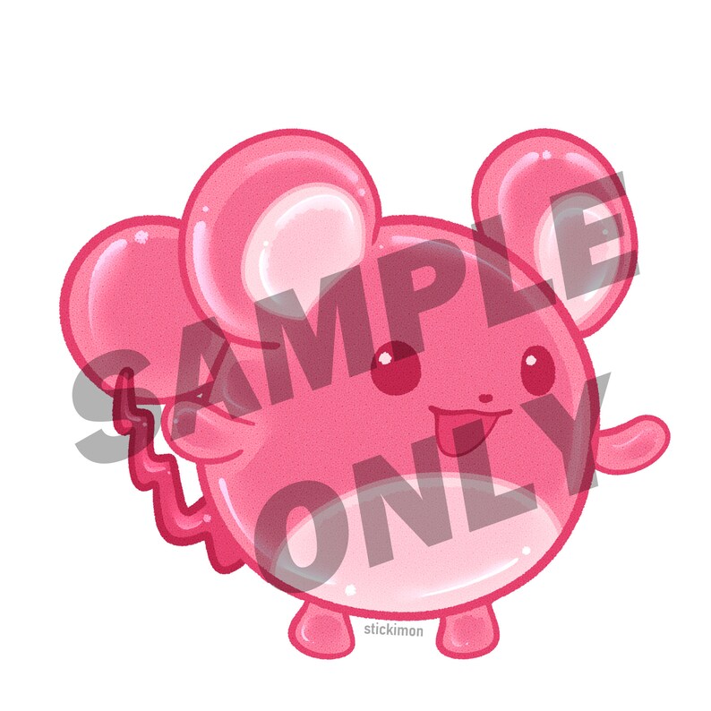 Pink Jinx Fairy Type gummy Stickers - Etsy