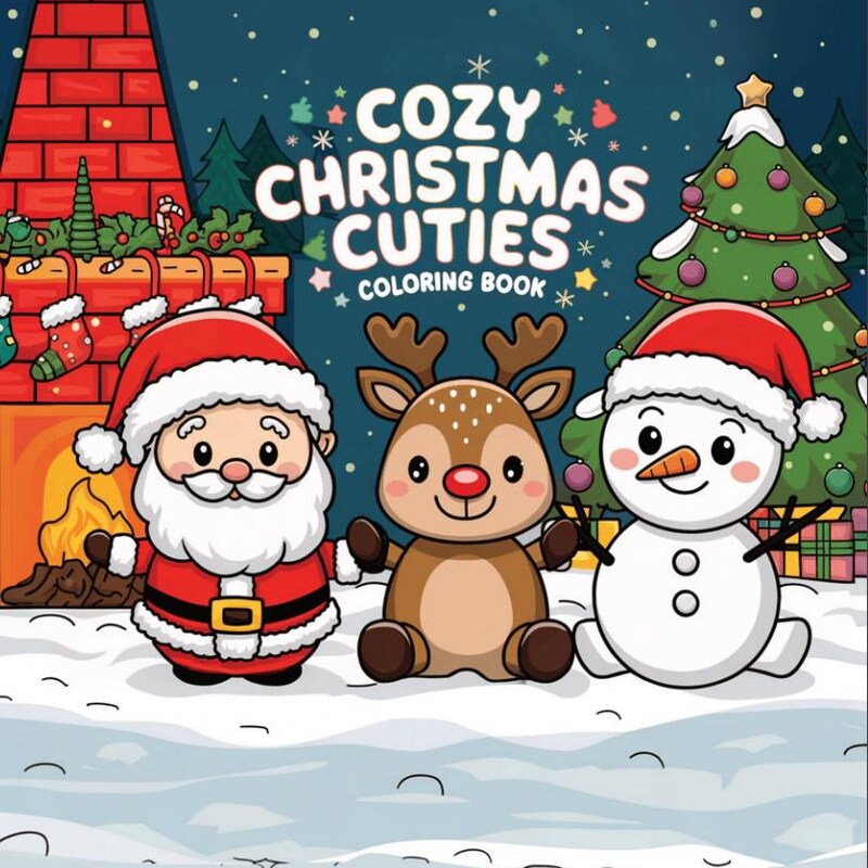 Mini Coloring Book - Etsy