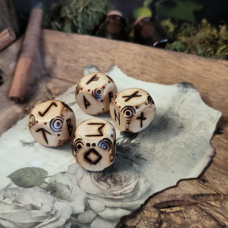 Rune Dice - Etsy