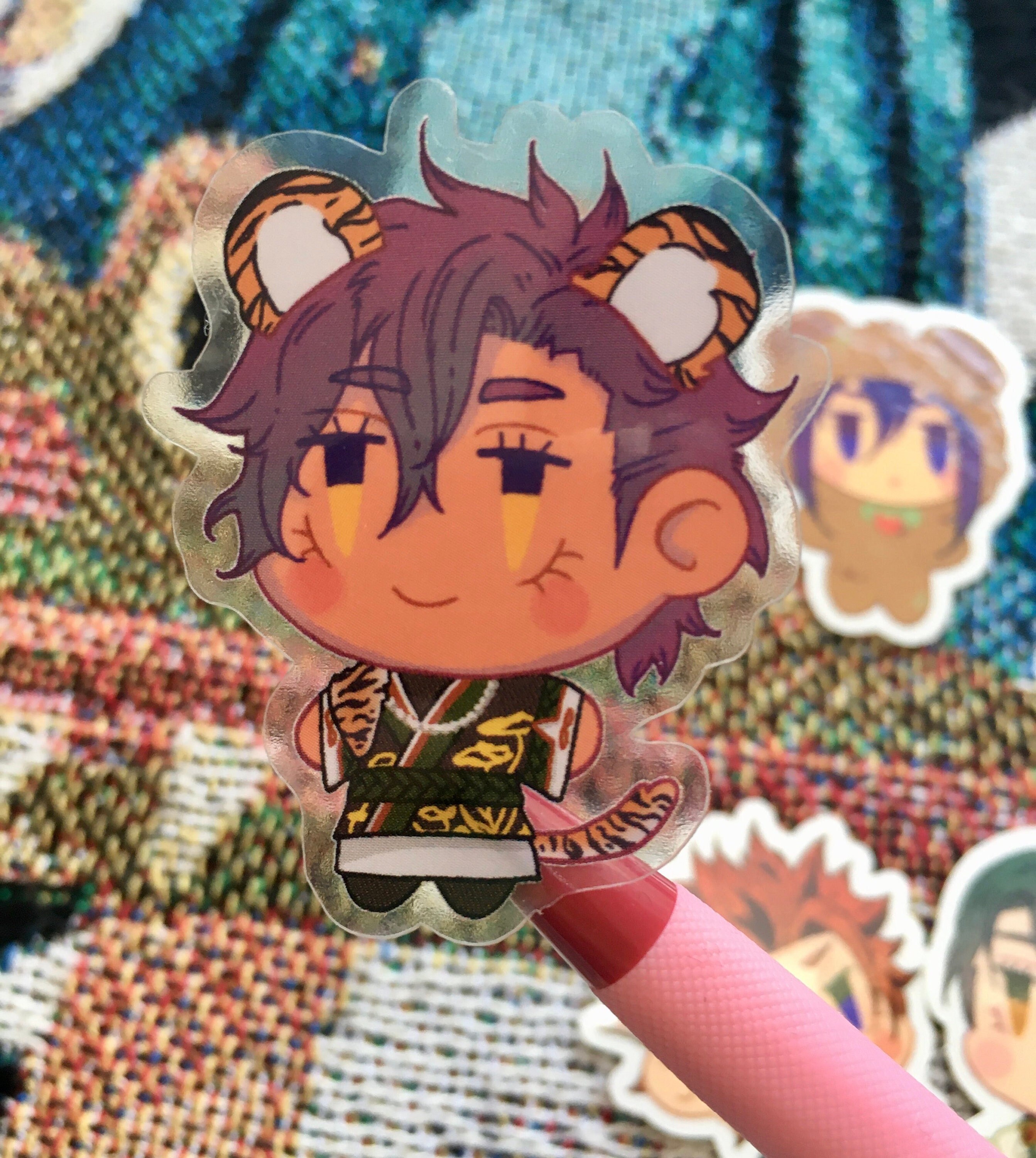Enstars Akatsuki Adonis Clear Stickers - Etsy