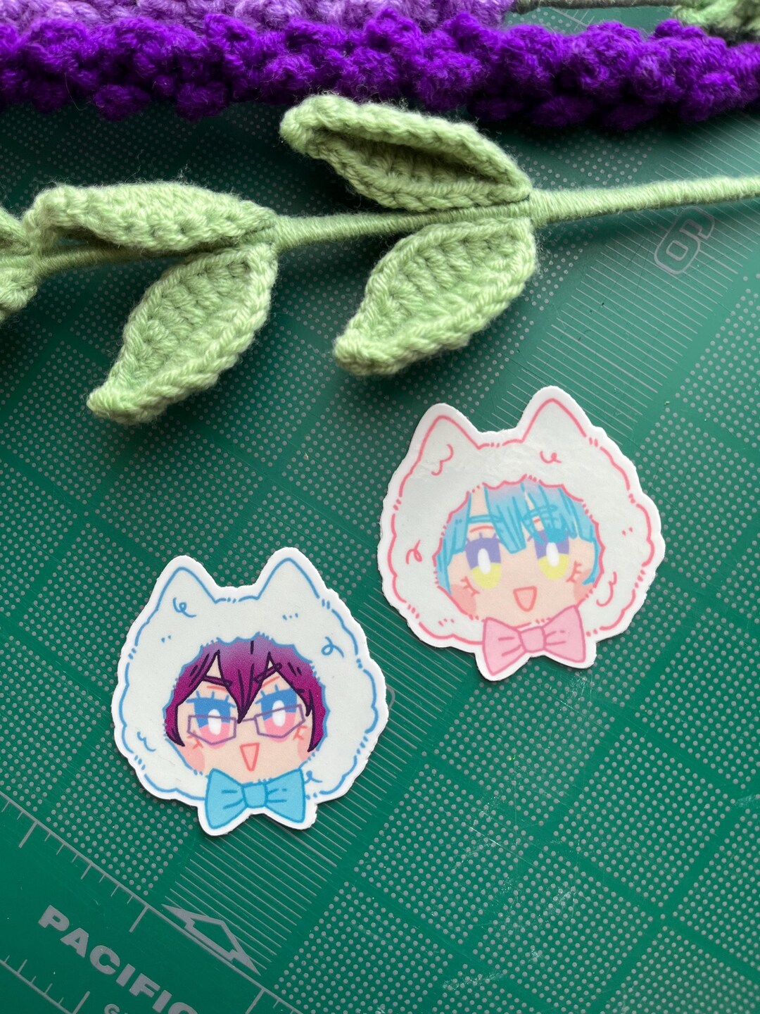 Enstars Ibanyan Jimenyan Vinyl Stickers - Etsy