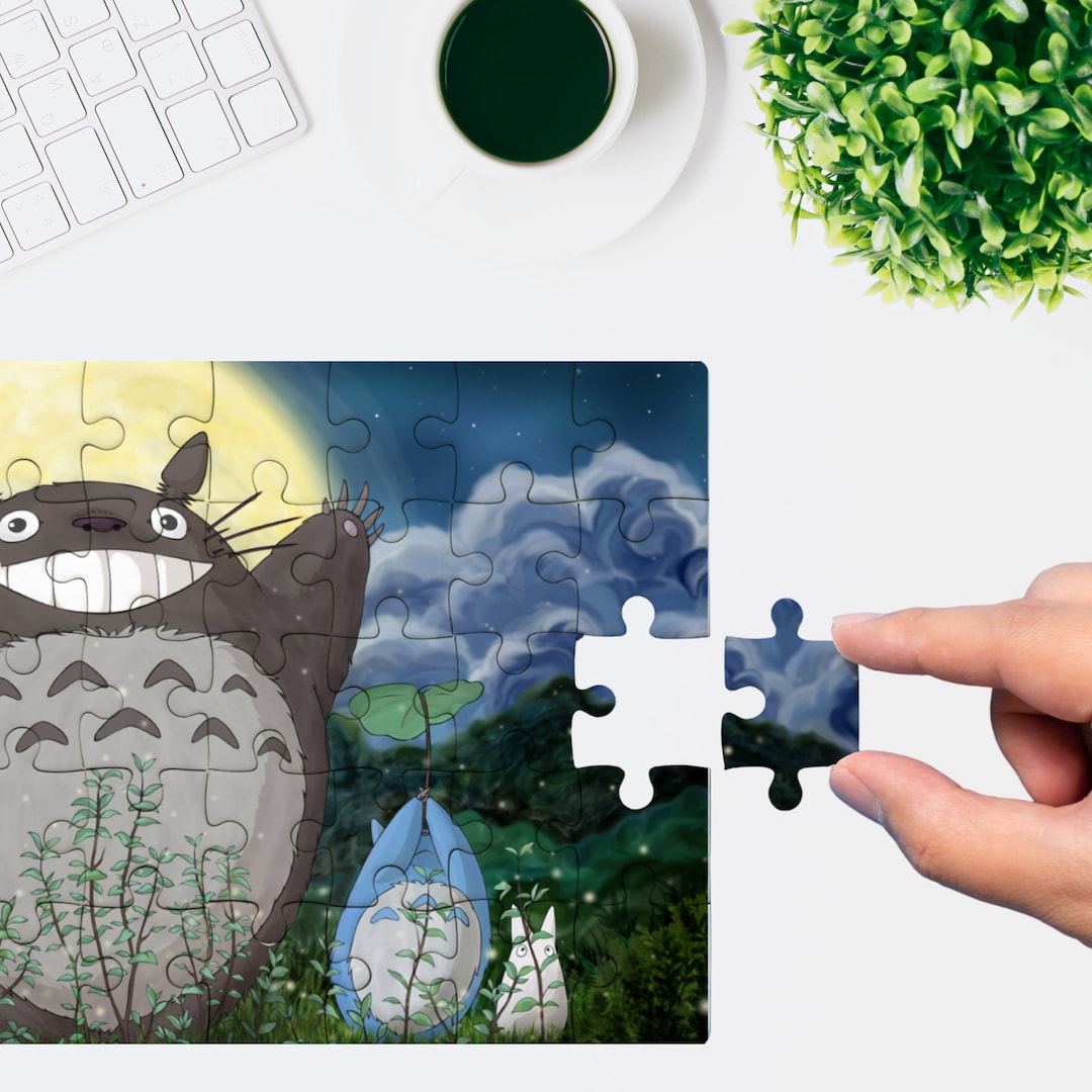 1000 Totoro Wooden Jigsaw Puzzle Ghibli Studio Art Japanese Anime ...