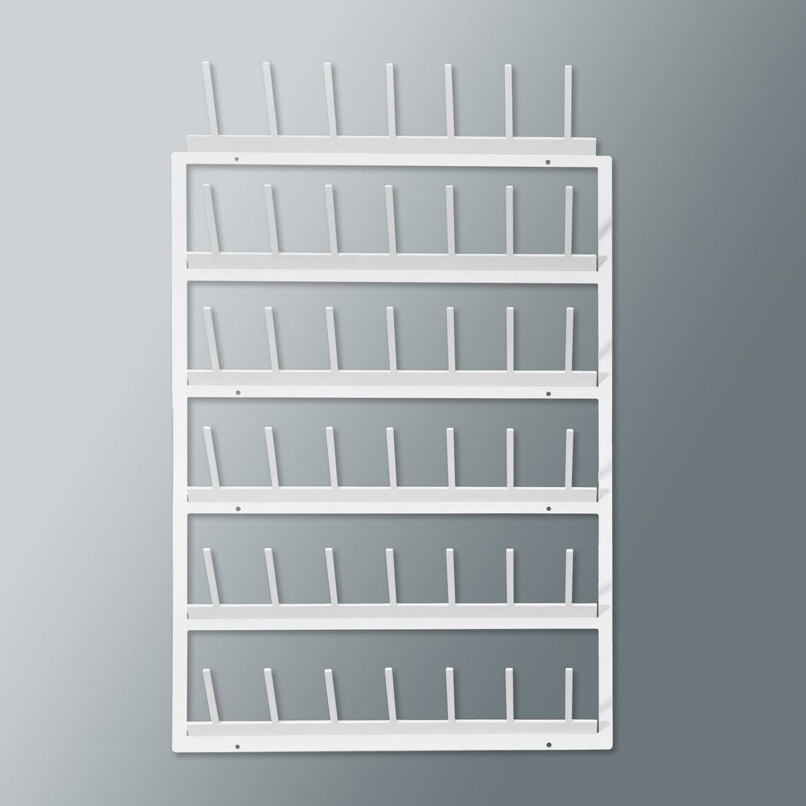 Sewing Thread Rack - Holds 42 Large Isacord Style Spools 5000M - Thread ...