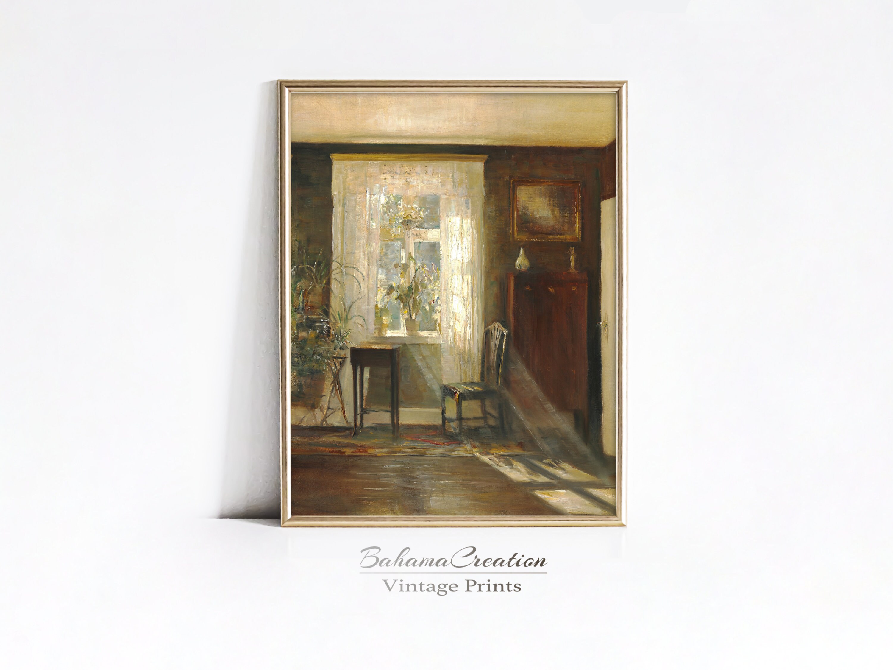 Moody Still Life Painting PRINTABLE | Cottage Core Decor Antique Oil ...