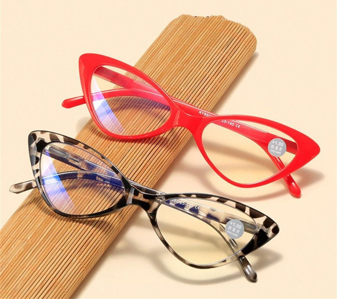 Cat Eye Reading Glasses, Retro Eyewear, 1.00 1.50 2.00 2.50 3.00 3.50., Acetate Glasses, Cateye ...