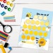 Cute Bee Themed Reward Chart Printable PDF Bee Behavior Chart, Daily ...