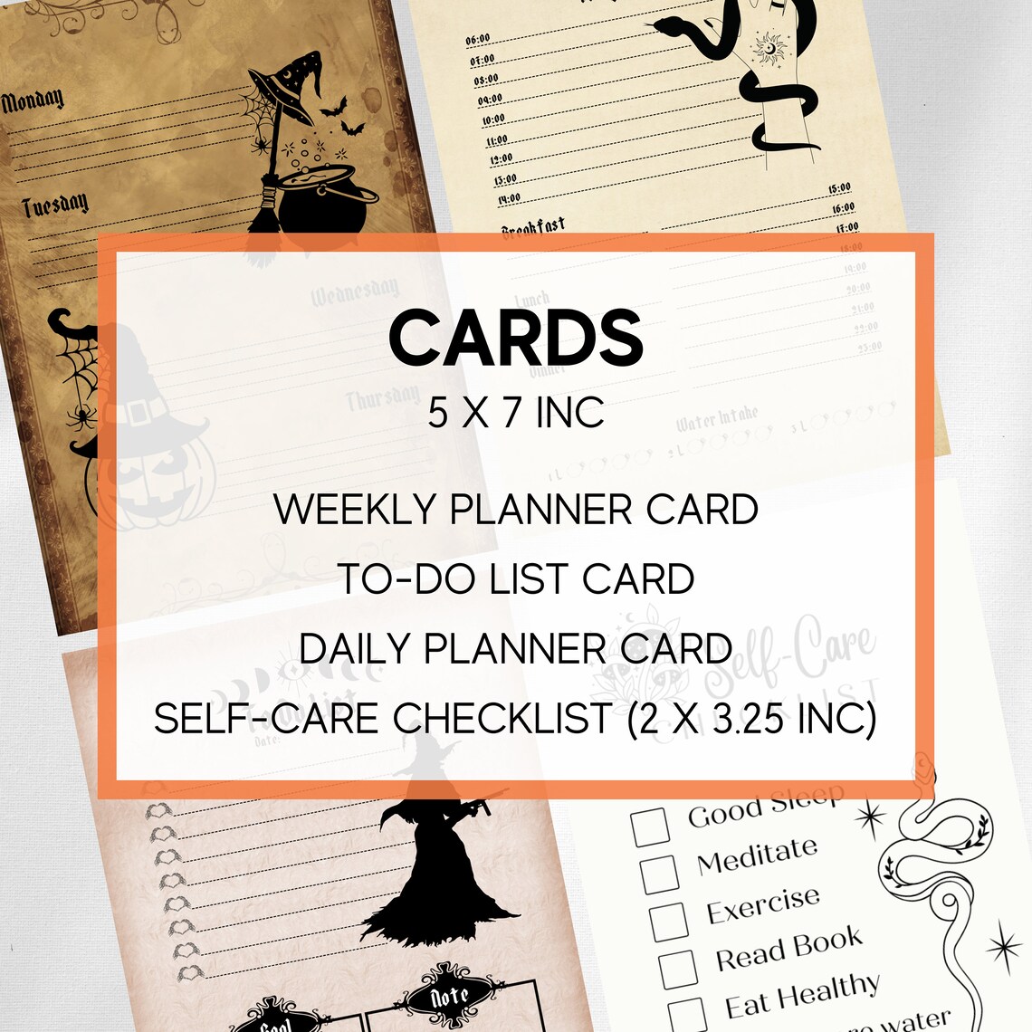 Whole Gothic&witchy Products BUNDLE Daily Weekly Monthly - Etsy