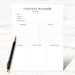 Minimal Content Planner Social Media Planner Printable Social - Etsy