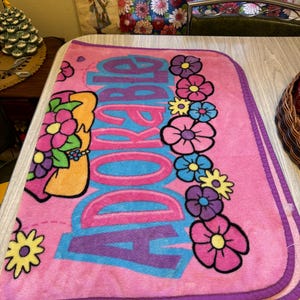 Vintage Y2K Dora the Explorer Fleece Blanket. Toddler Size 42x29 - Etsy